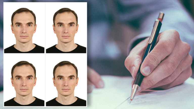 Who can sign passport photos for me or my children?