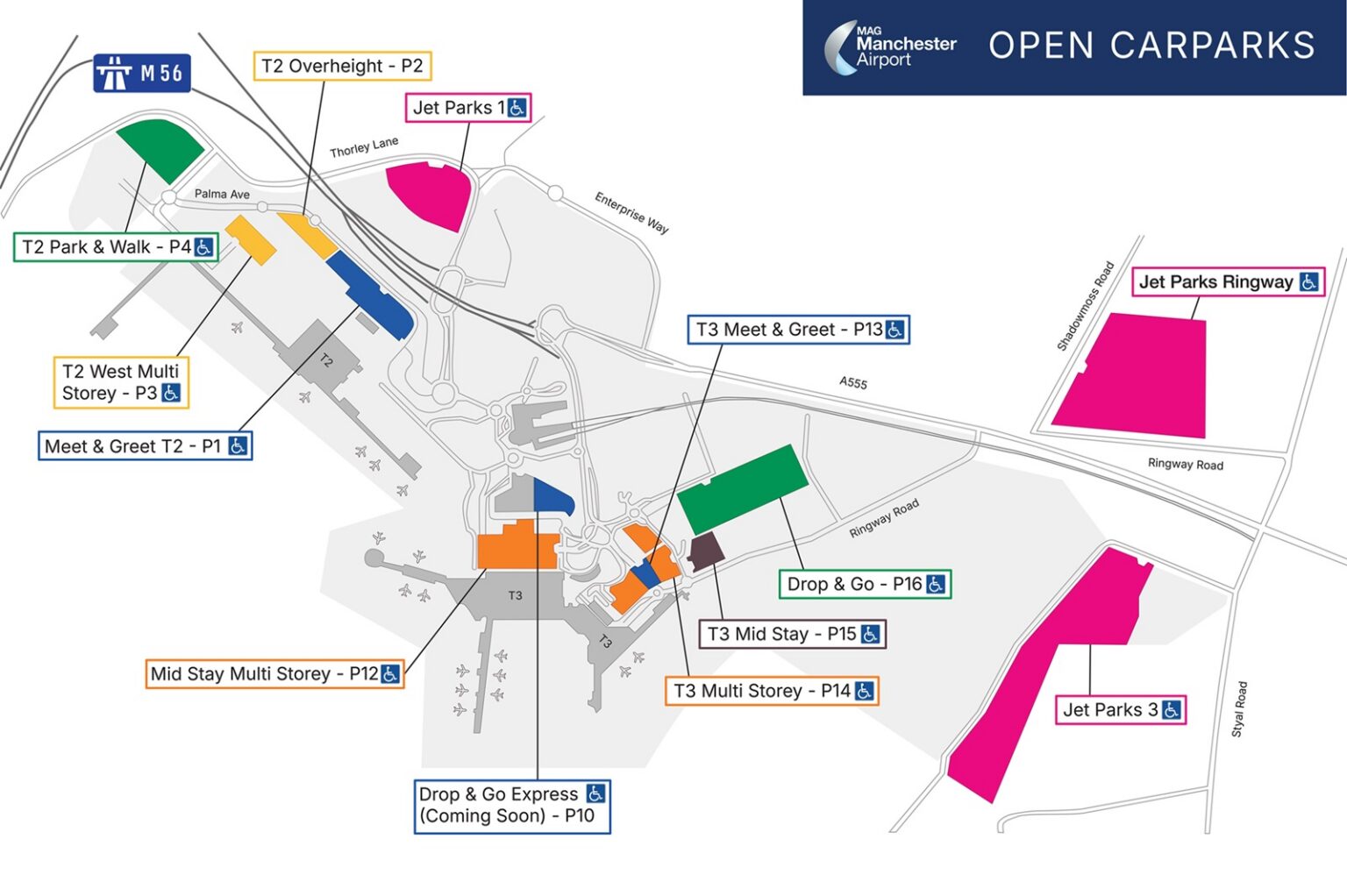 Manchester Airport Terminal & Parking Changes 2026 | New Car Park ...